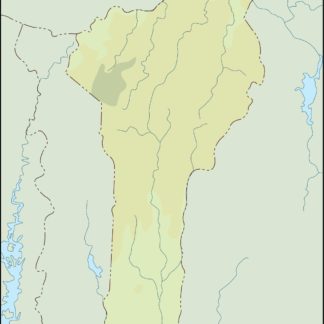 Benin Vector EPS maps | Vector maps files Illustrator to download