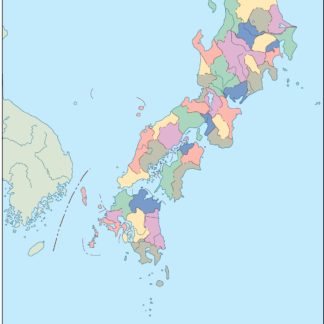 japan blind map | Order and download japan blind map