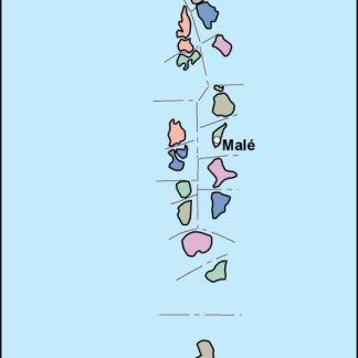 Maldives Vector EPS maps | Vector maps files Illustrator to download