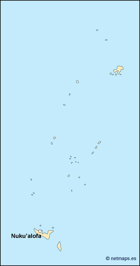 tonga vector map | Order and download tonga vector map