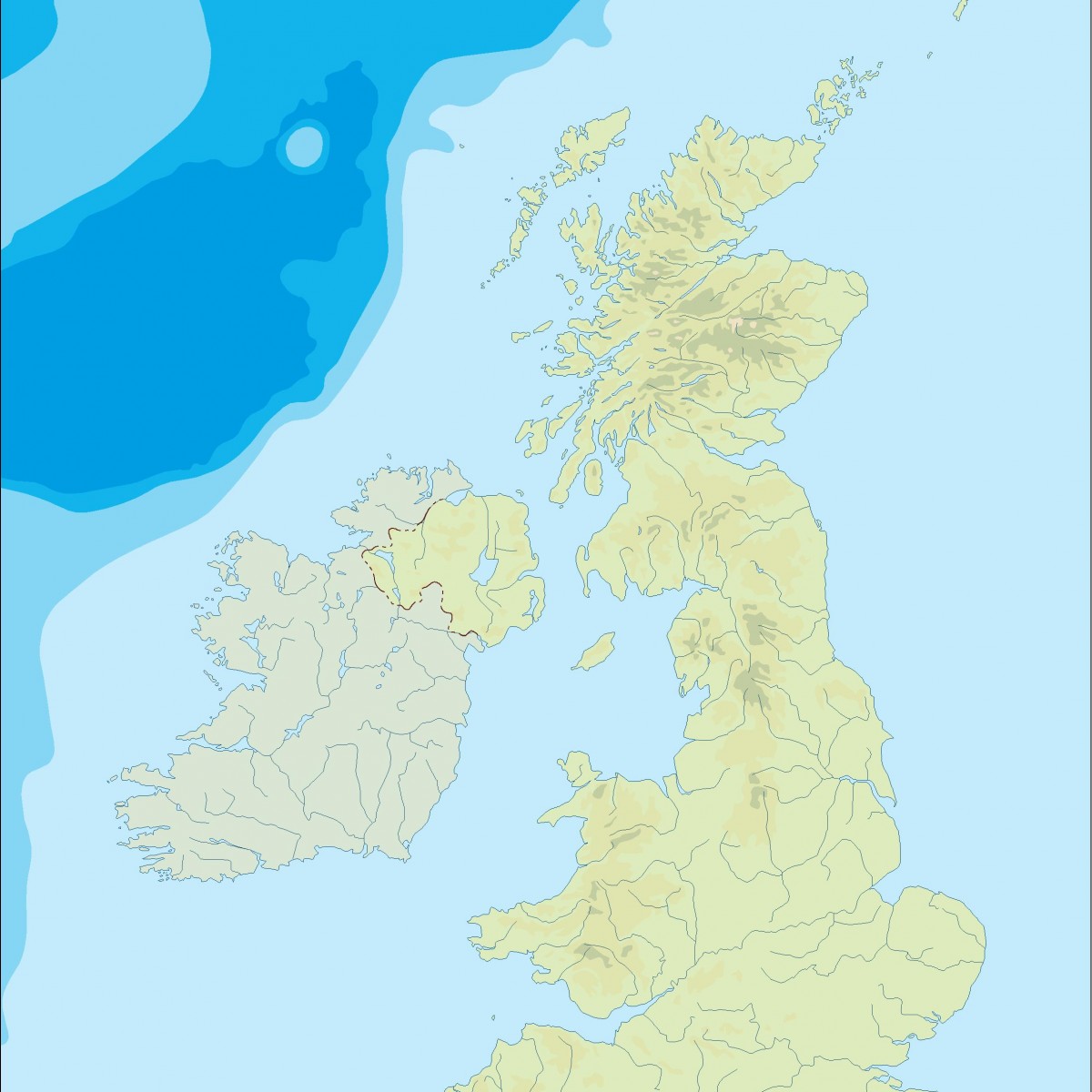 United Kingdom Agricultural map | Order and download United Kingdom ...