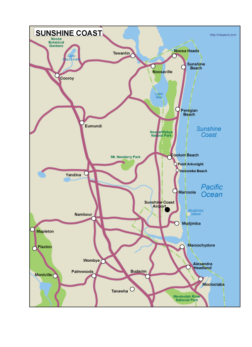 Sunshine EPS map | Order and download Sunshine EPS map