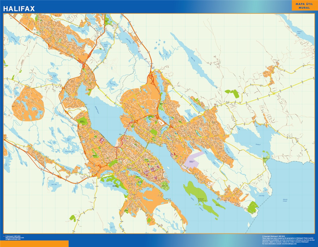 halifax vector map | Order and download halifax vector map
