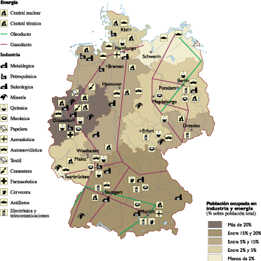 Germany Agriculture Map