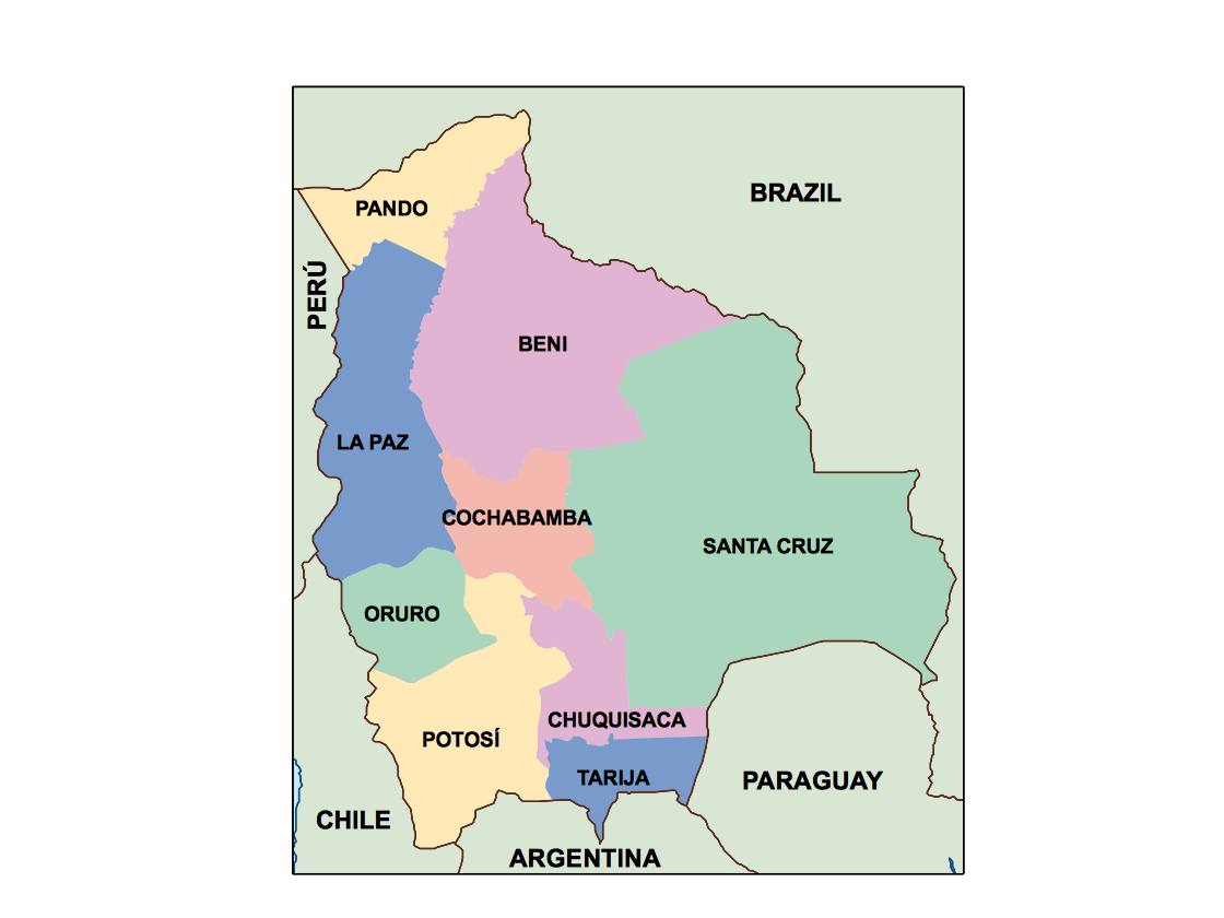 bolivia powerpoint map | Order and download bolivia powerpoint map