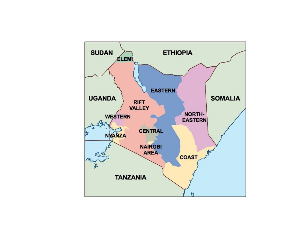 kenya powerpoint map | Order and download kenya powerpoint map