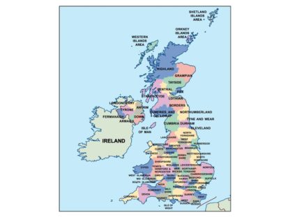 united kingdom powerpoint map | Order and download united kingdom ...