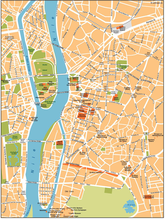 Cairo Illustrator Map | Order and download Cairo Illustrator Map